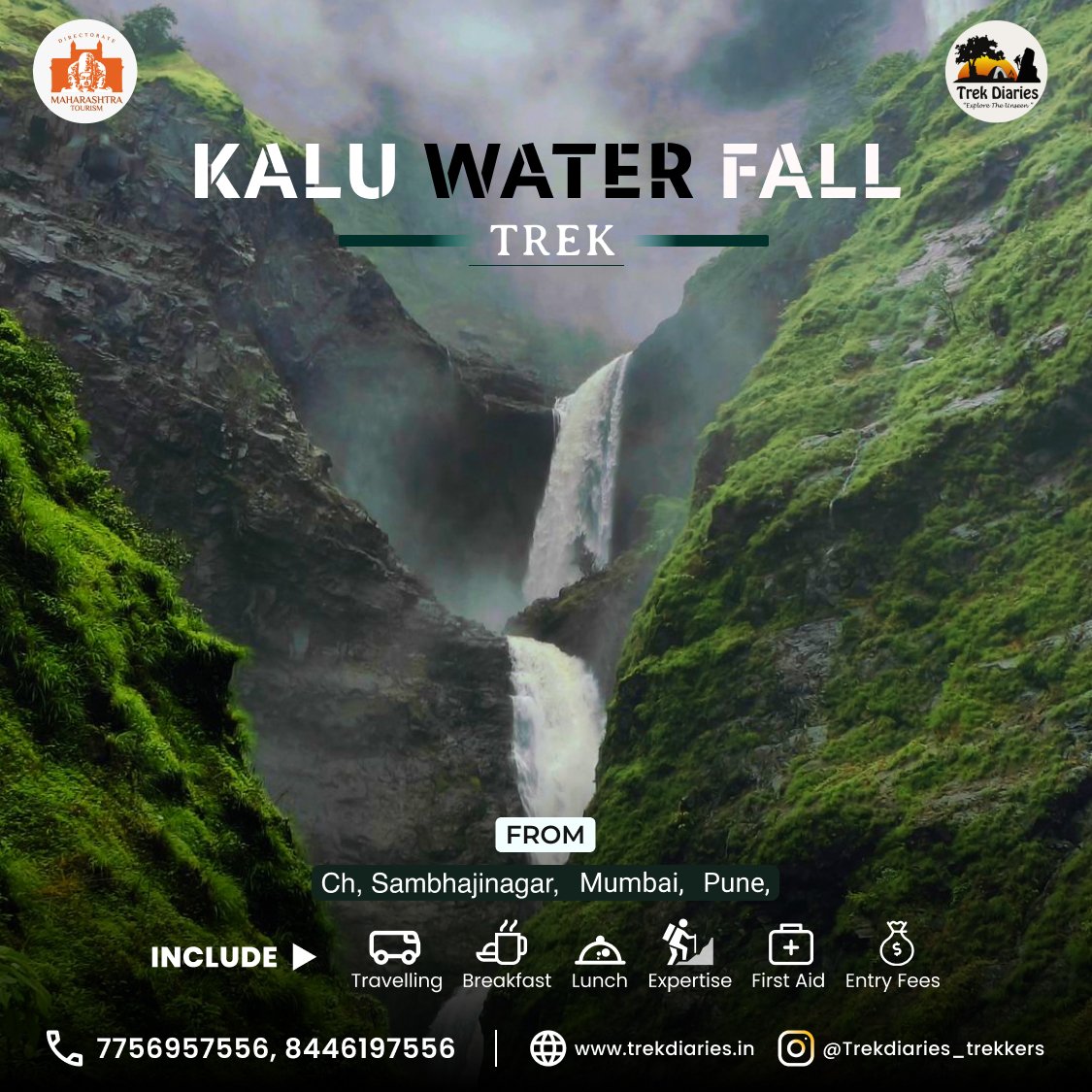 Trek to Gods Valley Kalu Waterfall | Trek Diaries